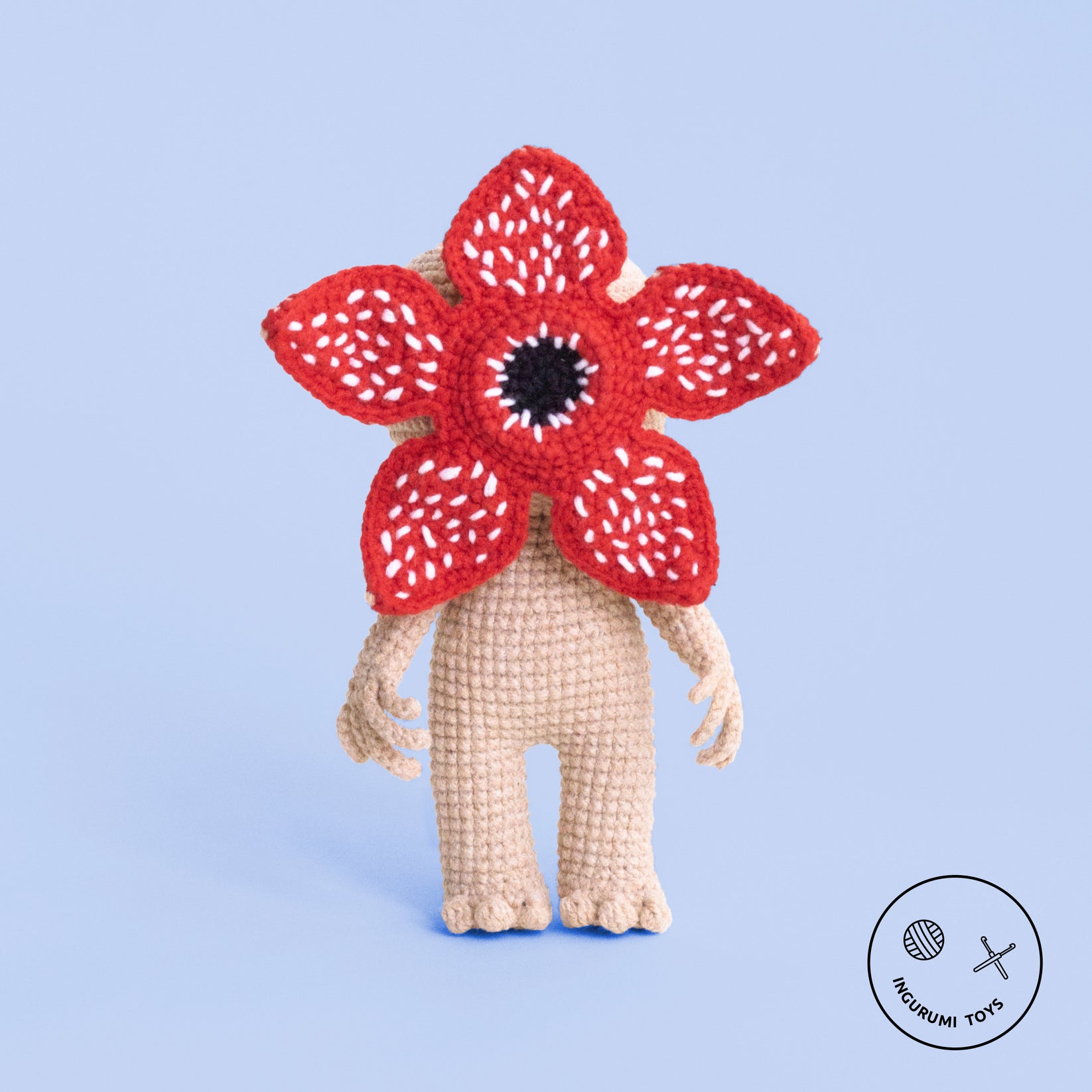 Eleven and Demogorgon Amigurumi Crochet Doll Pattern PDF – Ingurumi Toys