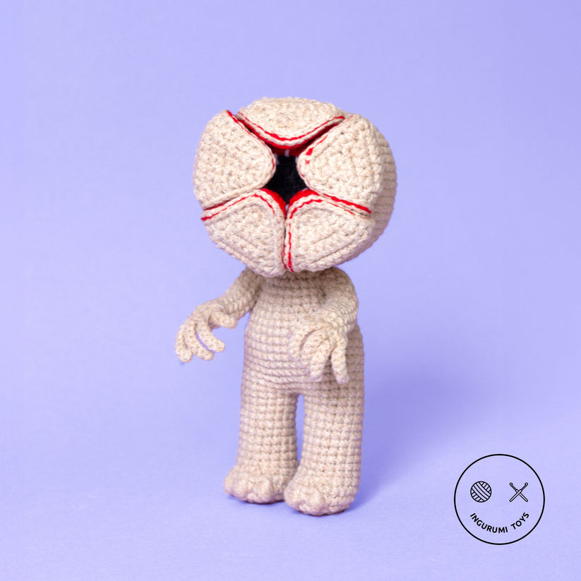 Demogorgon Amigurumi Toy Crochet Pattern PDF – Ingurumi Toys