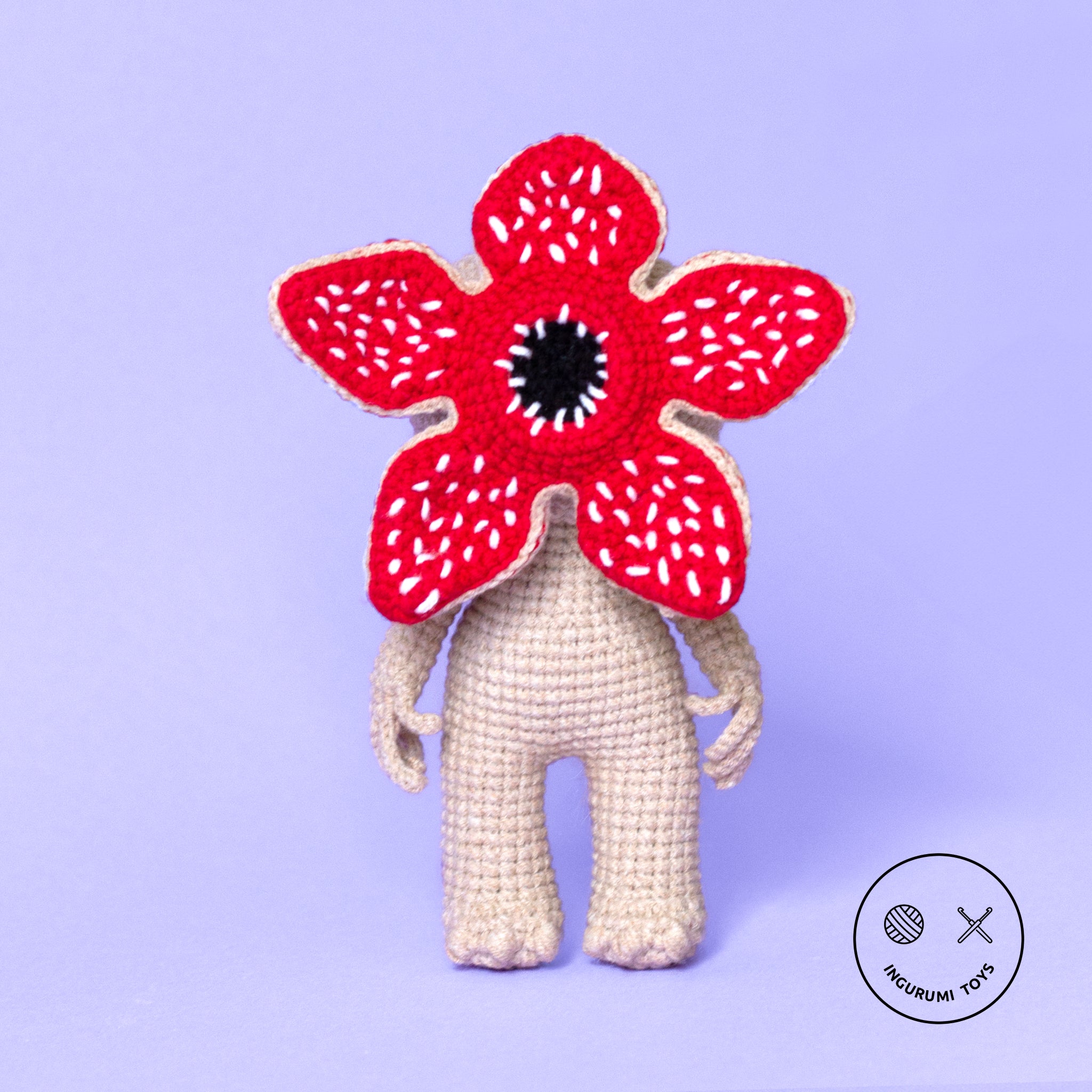 Demogorgon Amigurumi Toy Crochet Pattern PDF – Ingurumi Toys