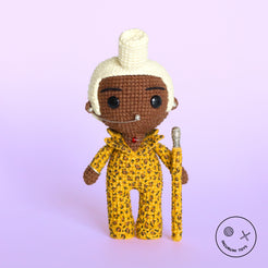 Ruby Rhod crochet toy amigurumi pattern PDF – Ingurumi Toys