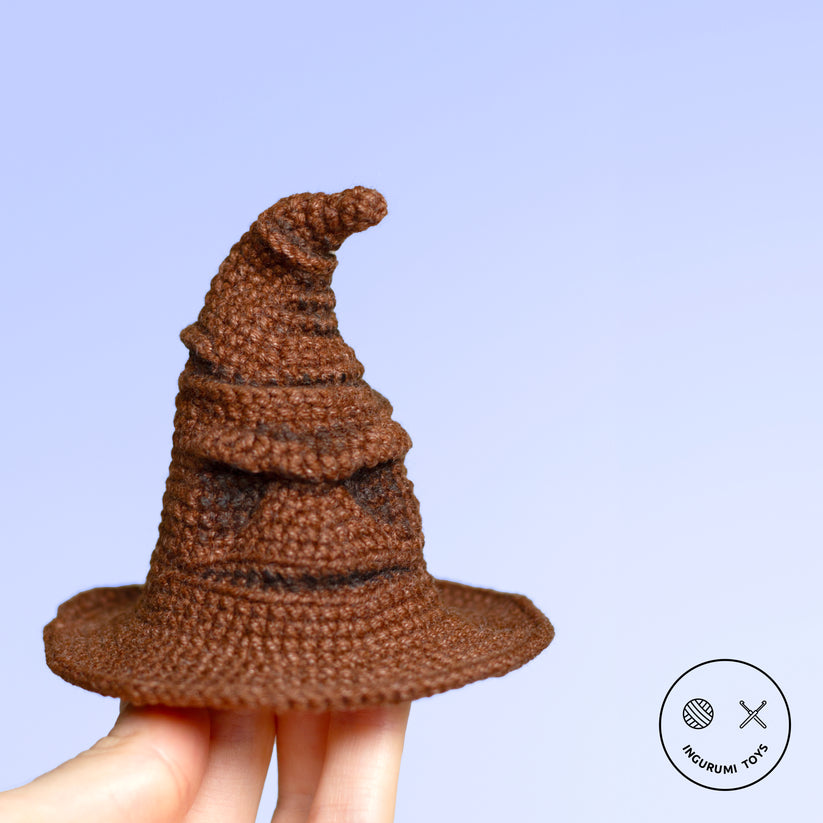 Sorting Hat Crochet Toy Amigurumi Pattern, Harry Potter – Ingurumi Toys