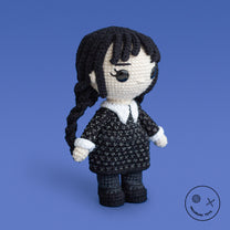 Wednesday Addams Amigurumi Crochet Doll Pattern PDF – Ingurumi Toys
